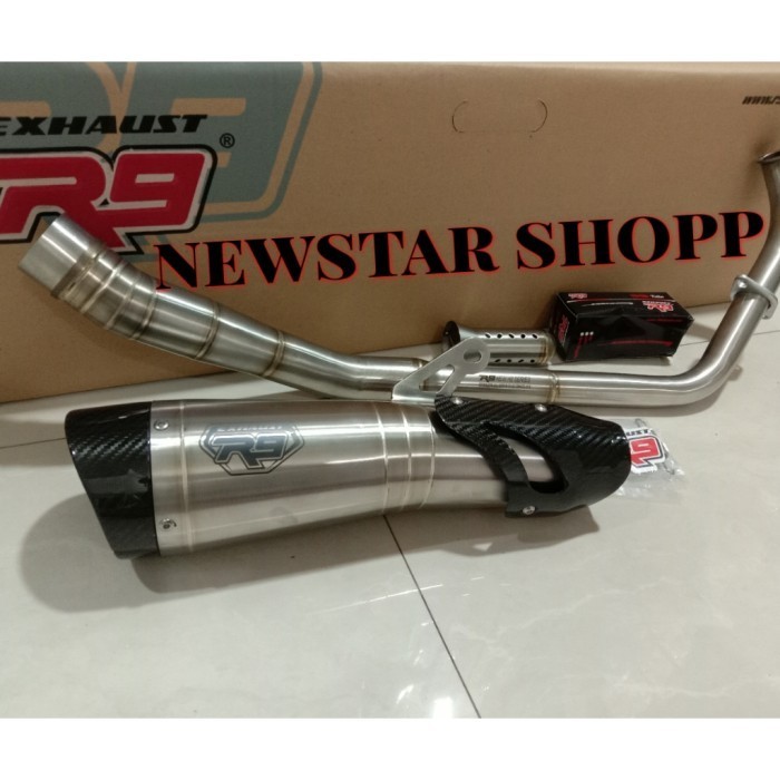 Jual [Original] Knalpot R9 H2 R15 V3 V2 Gsx Cbr Facelift Full System ...
