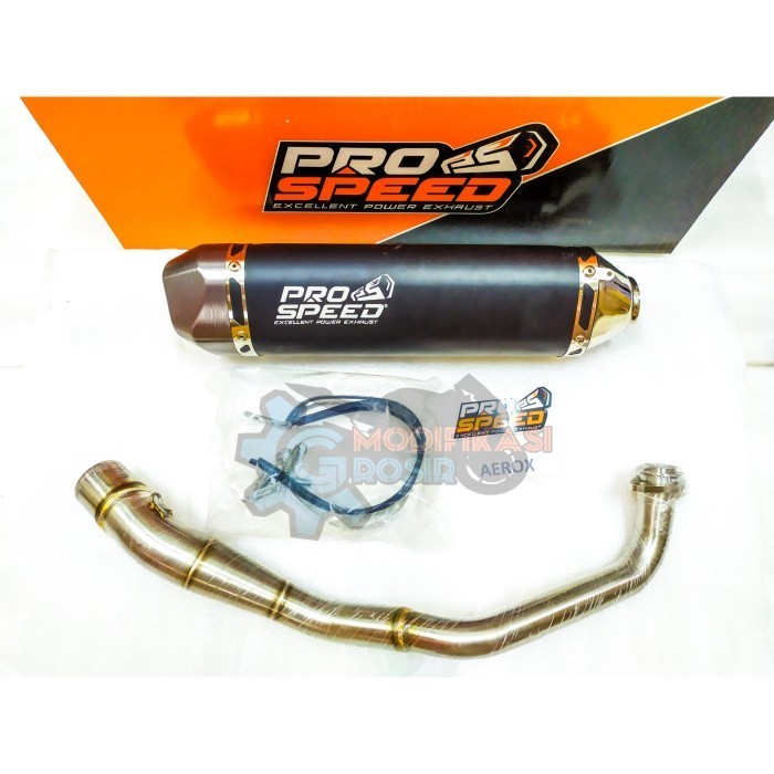 Jual [Original] Knalpot Prospeed Black Series Cnc Aerox 155 100 ...
