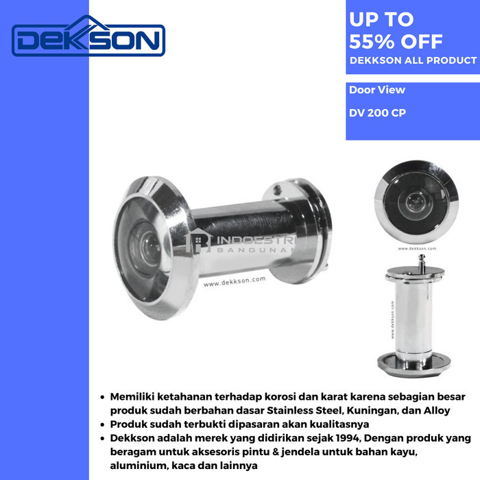 Jual DOOR VIEWER DEKKSON DV 200 CP | Shopee Indonesia