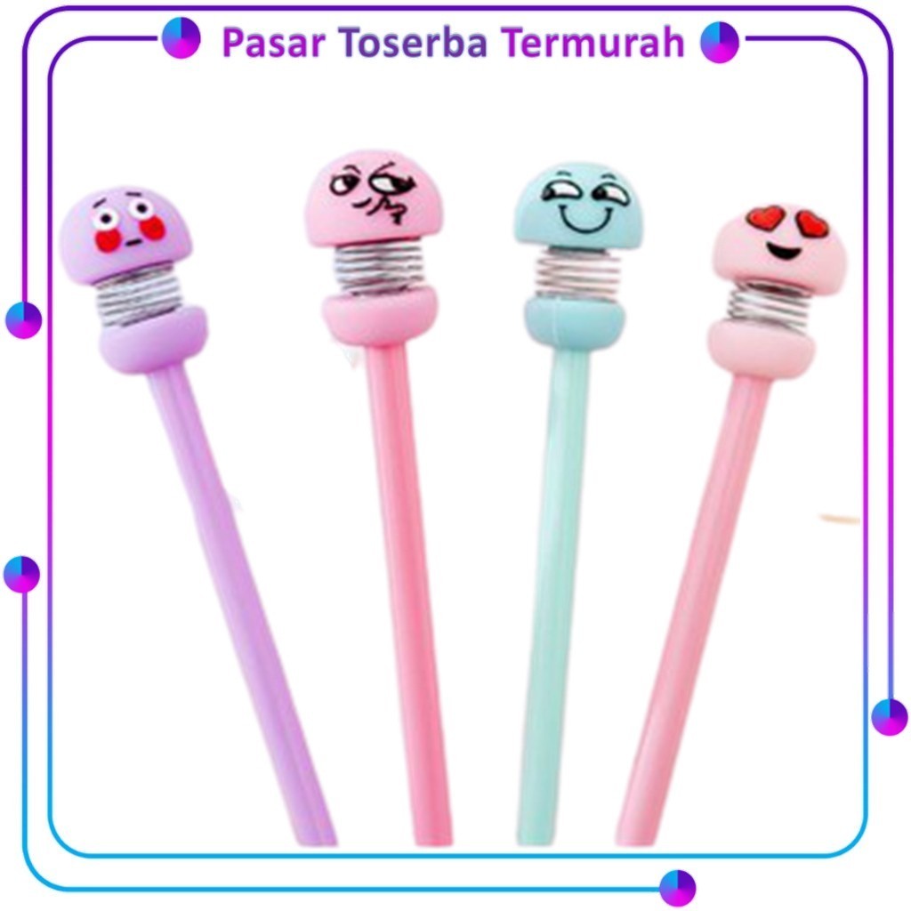 Jual Market1688 PENA EMOTICON KARAKTER UNIKPULPEN LUCU PENA EMOJI ...