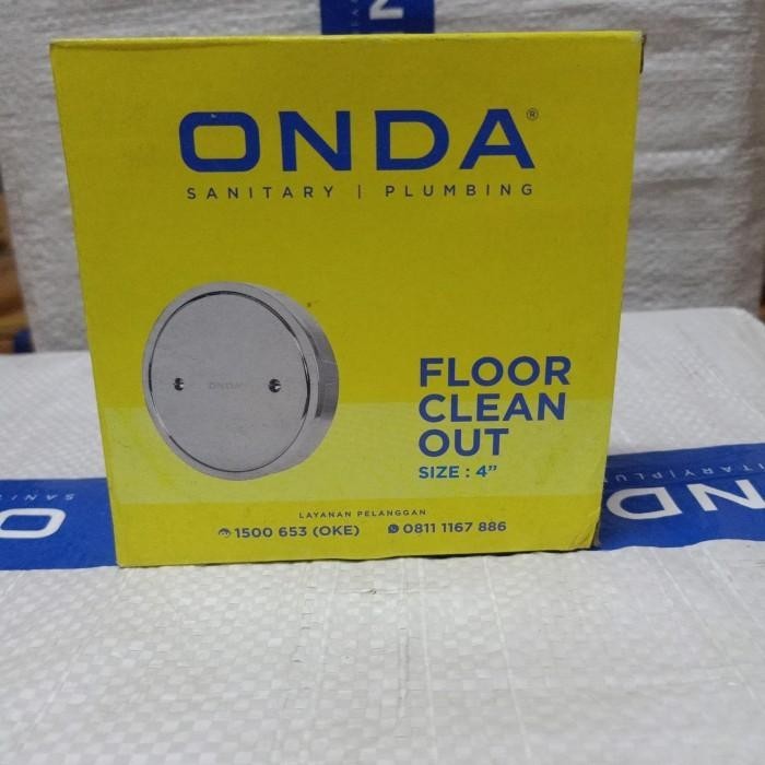 Jual Floor Clean Out 4 Inch Onda Fco Co Clean Out 4" Onda | Shopee ...