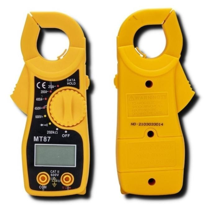 Jual Digital Clamp Ampere Meter MT-87 Alat Tes Arus Listrik | Shopee ...