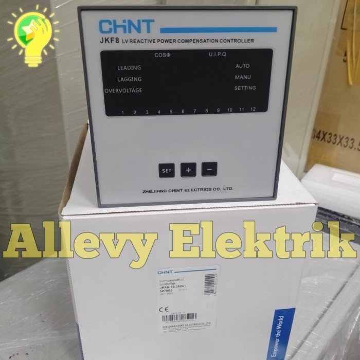 Jual [New] Chint Jkf8 Power Factor Regulator 12 Step 380V Berkualitas | Shopee Indonesia