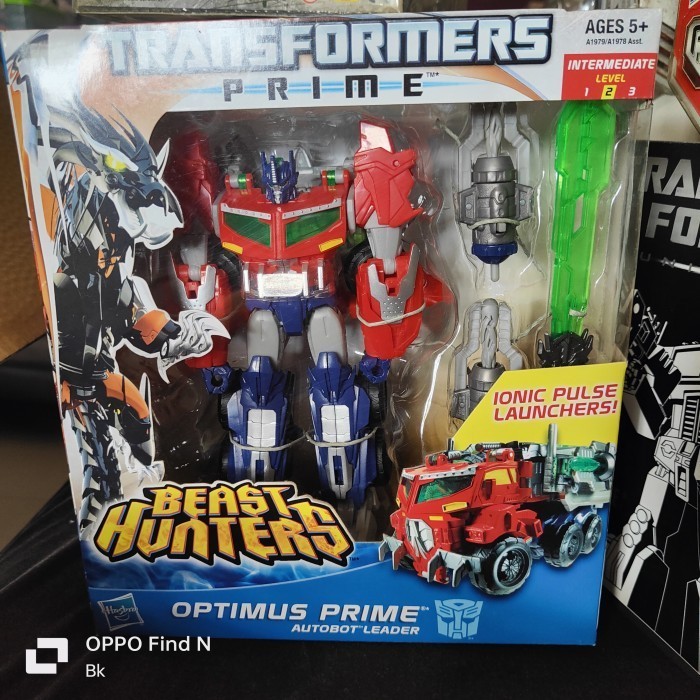 Jual [Ori] Transformers Prime Optimus Prime With Jetpack New In Box ...