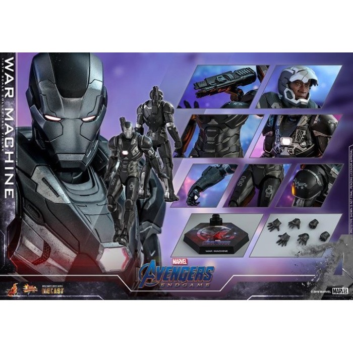 Jual [Ori] Hot Toys War Machine Diecast Avengers Endgame End Game Ht ...