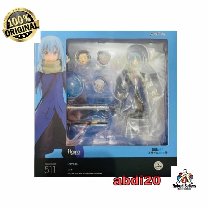 Jual [Ori] Figma 511 That Time I Got Reincarnated As A Slime Rimuru ...