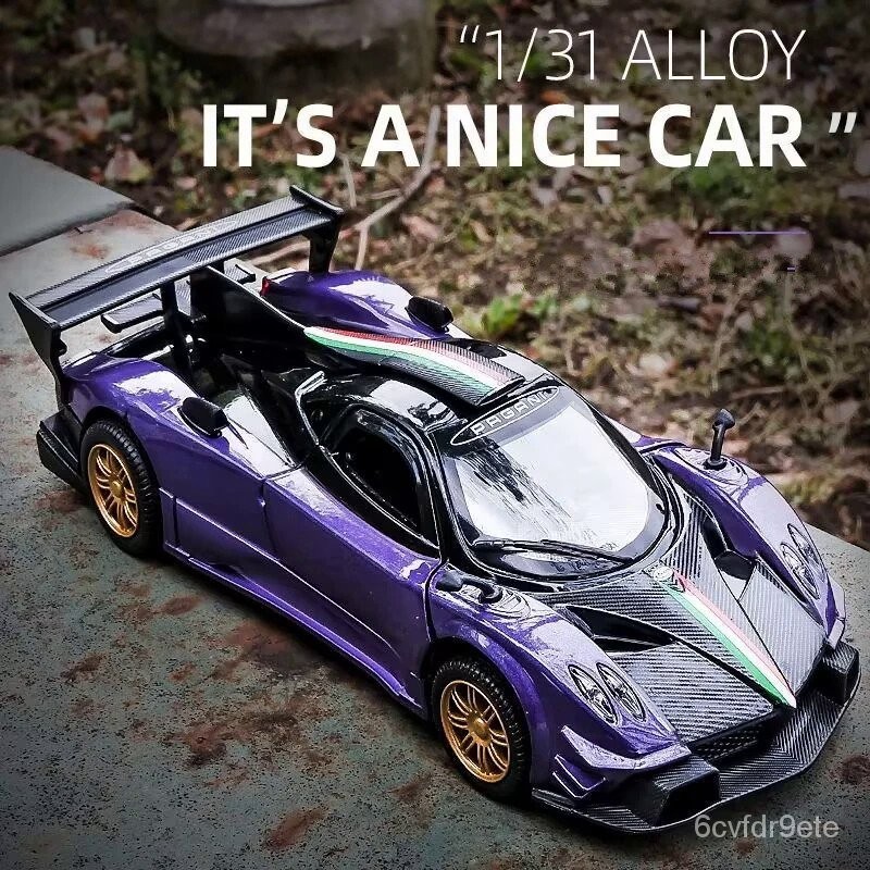Jual Pagani Zonda R Model Mobil Balap, Mobil Mainan Logam Paduan Logam ...