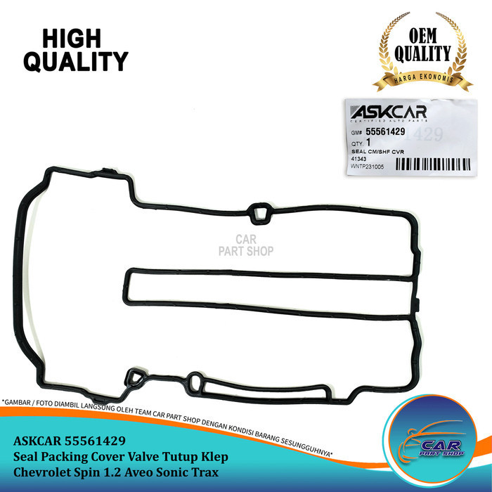 Jual Seal Packing Cover Valve Tutup Klep Chevrolet Spin 1.2 Aveo Sonic ...