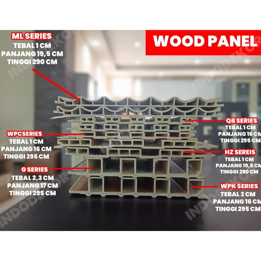 Jual Diskon Besar Wood Panel Wpc Wall Panel Pvc Woodpanel Wallpanel Kisi Kisi Kayu Panel