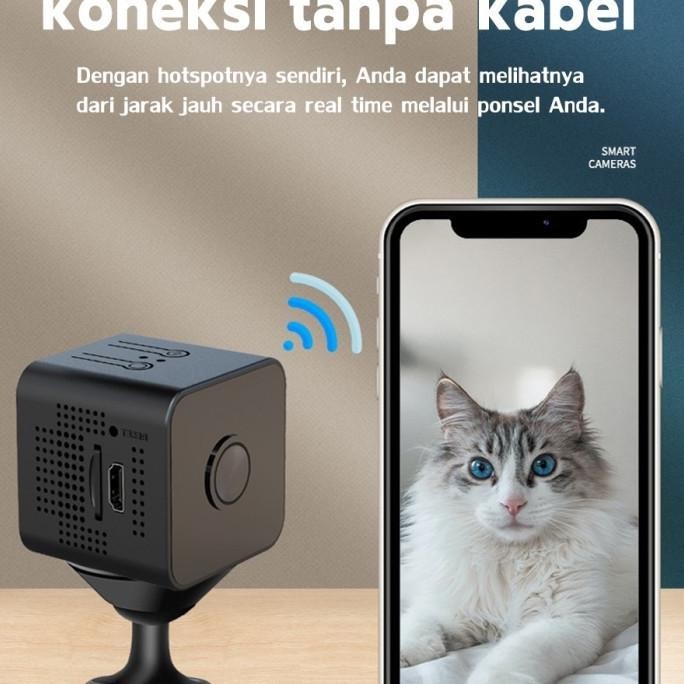 Jual Baru Spy Camera Mini HD Portable 1080p Kamera Tersembunyi WIFI ...