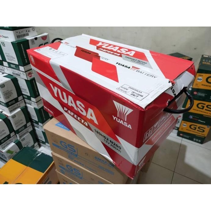 Jual New Aki Mobil Truk Delta Yuasa Ori Pafecta N200 Aki Basah 12V / 200Ah Gratis Ongkir ...