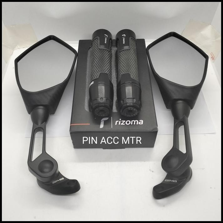 Jual Paket Spion Variasi Motor Hand Grip Jalu Censi Rizoma Pluse Spion ...