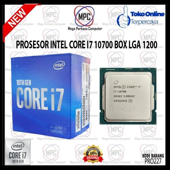 Jual Prosesor Intel Core I7 10700 Box Lga 1200 Garansi Resmi | Shopee ...