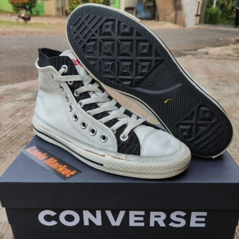 Jual CONVERSE CT HIGH DOUBEL UPPER LEATHER | Shopee Indonesia