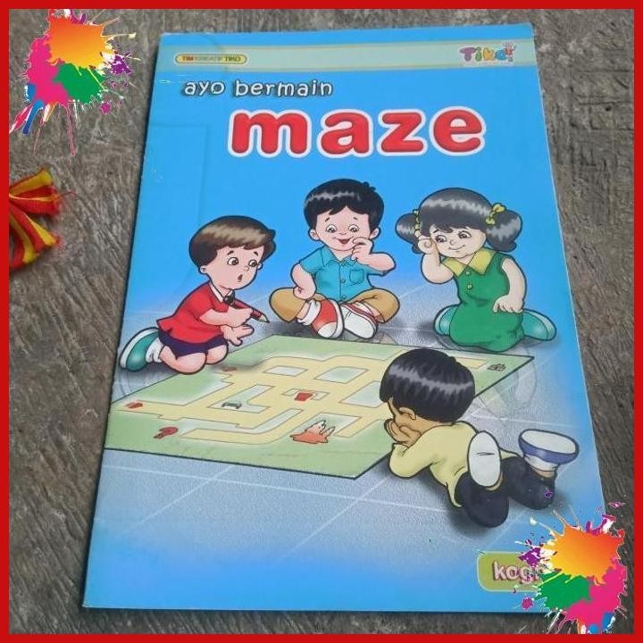 Jual buku tiko mewarnai ayo bermain maze kognitif (htb) | Shopee Indonesia Jual buku tiko mewarnai ayo bermain maze kognitif (htb) | Shopee Indonesia
