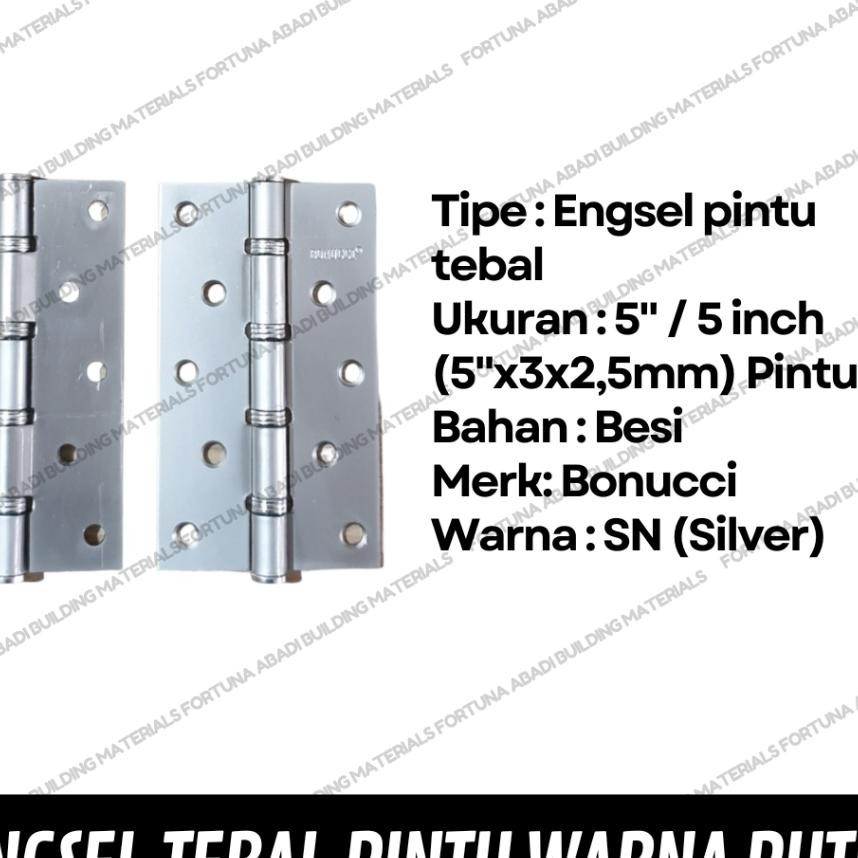 Jual Engsel Tebal Vico Sn 3" 4" 5" Inch Engsel Pintu Jendela Rumah ...