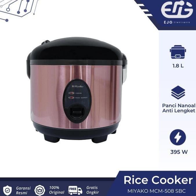 Jual MIYAKO MCM 508 SBC MagicCom / Rice Cooker 3IN1 / MCM508SBC ...