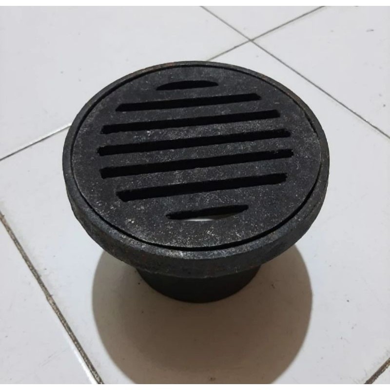 Jual Roof Drain Cast Iron Datar/Saringan Talang Air Merk Antasan Datar ...