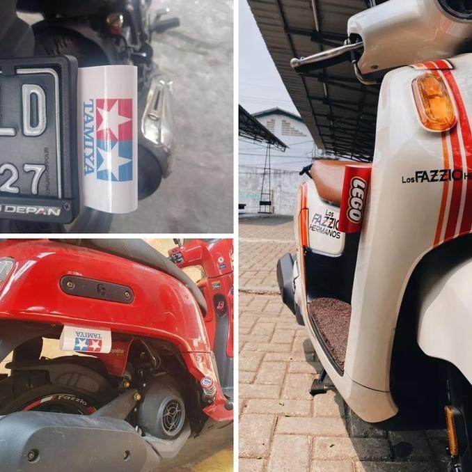 Jual Miliki CUSTOM Label Tag Mobil dan Motor Variasi Pintu Belakang ...