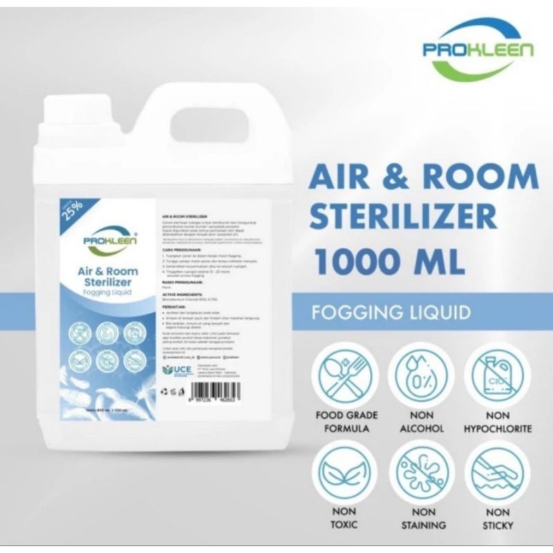Jual Fogging Liquid Disinfektan Food Grade Disinfectant / Air & Room ...