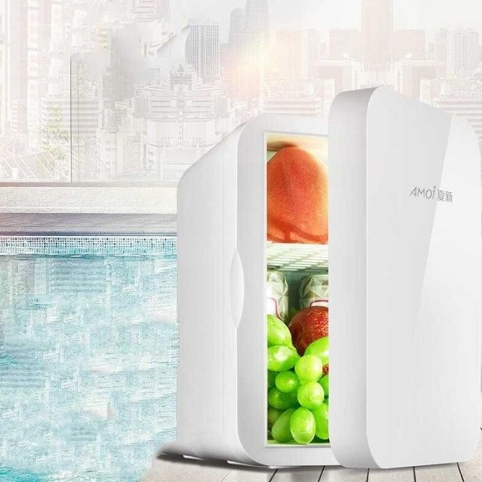 Jual Kulkas Mini Portable Mini Fridge Refrigerator Cool Hot Mobil 8 ...