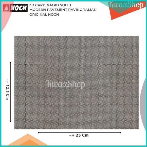 Jual 3D Cardboard Sheet Modern Pavement Paving Taman Original NOCH ...