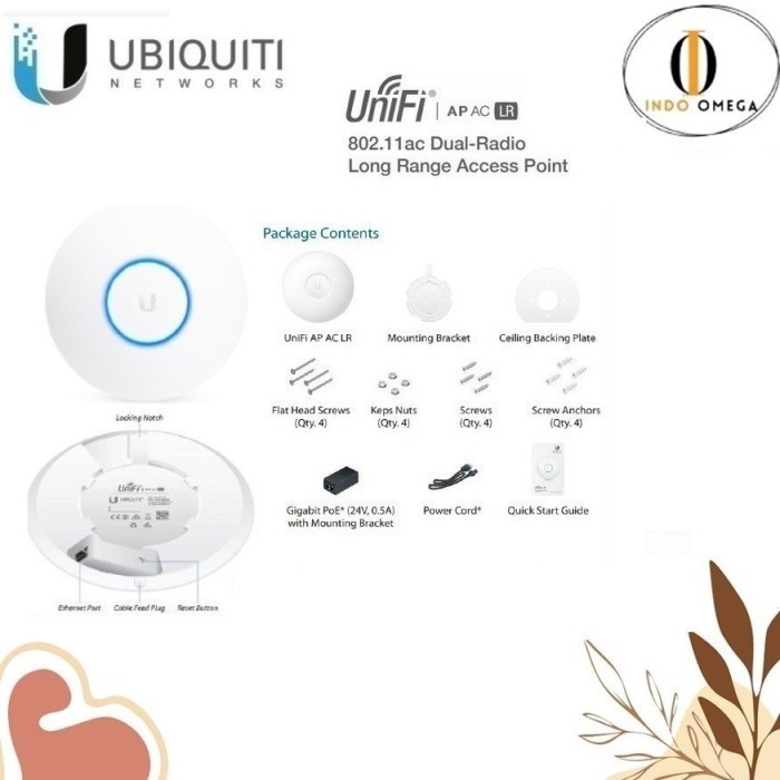 Jual Ubiquiti Unifi AP-AC long range UAP-AC-LR UAP AC LR | Shopee Indonesia