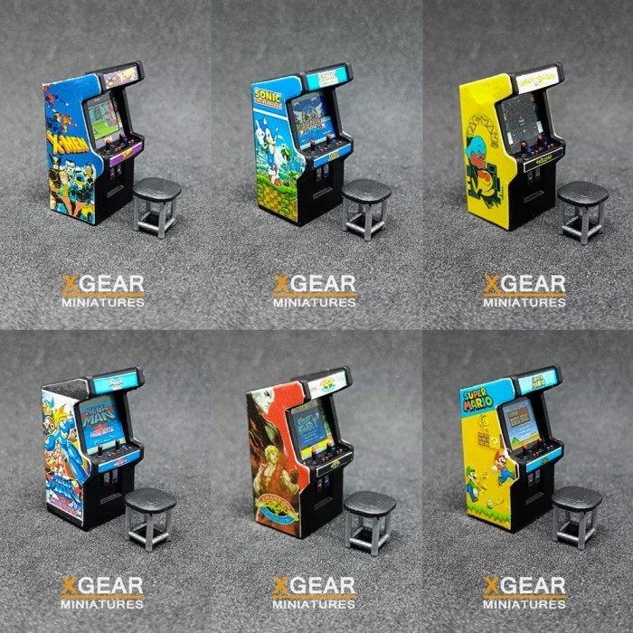 Jual Must Have!! Xgear Miniature Arcade Game 1/64 Hotwheel/Minigt ...