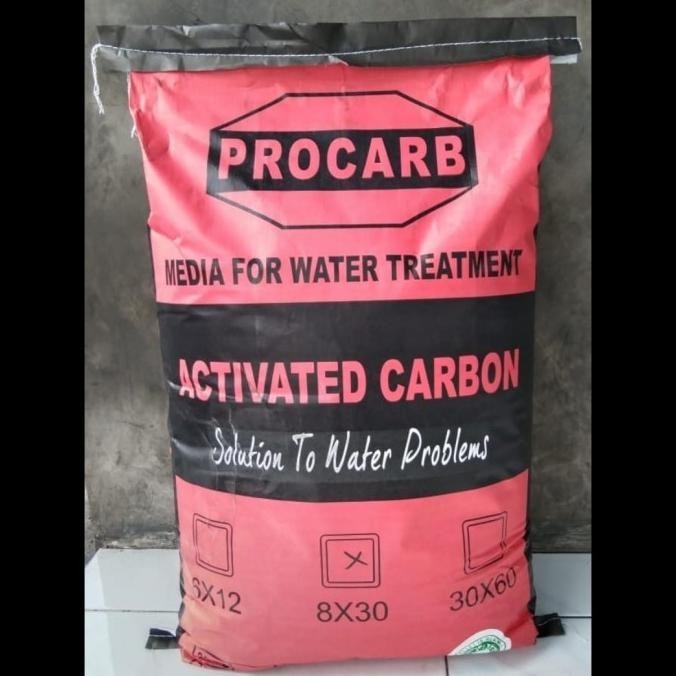 Jual PROMO KARBON AKTIF FILTER AIR PROCARB 25KG | Shopee Indonesia