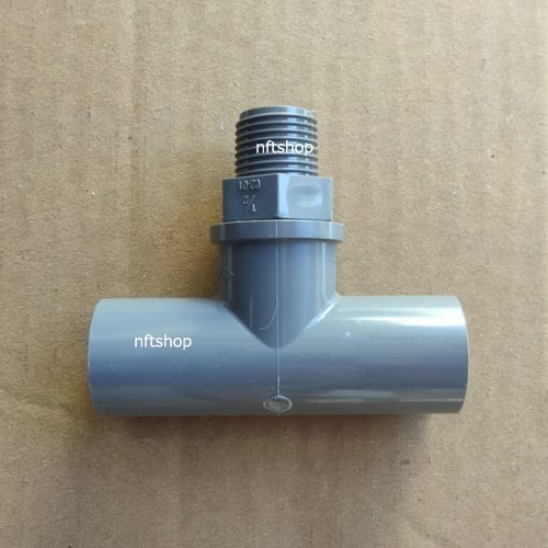 Jual Tee / Cabang 3 Pvc Dengan Drat Luar 3/4 Inch | Shopee Indonesia