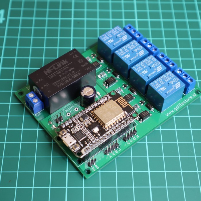 Jual READY Internet of Things IoT Module NodeMCU With 4 Channel Relay ...