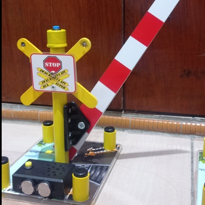 Jual Mainan palang pintu kereta api miniatur | Shopee Indonesia