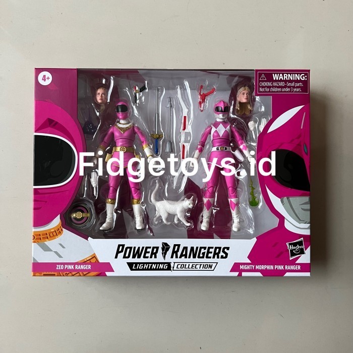 Jual Power Rangers Mighty Morphin Pink Ranger VS Zeo Pink Ranger ...
