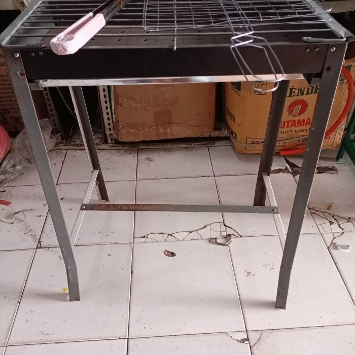 Jual TEMPAT BAKARAN SATE JUMBO KAKI+JEPITAN STEINLESS+PANGGANGAN JEPIT ...
