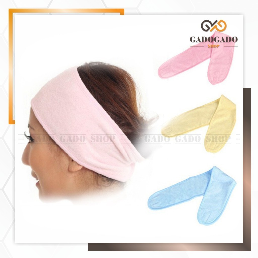 Jual GGS HL0030 Bando Facial Bando Mandi Ikat Kepala Facial Headband ...