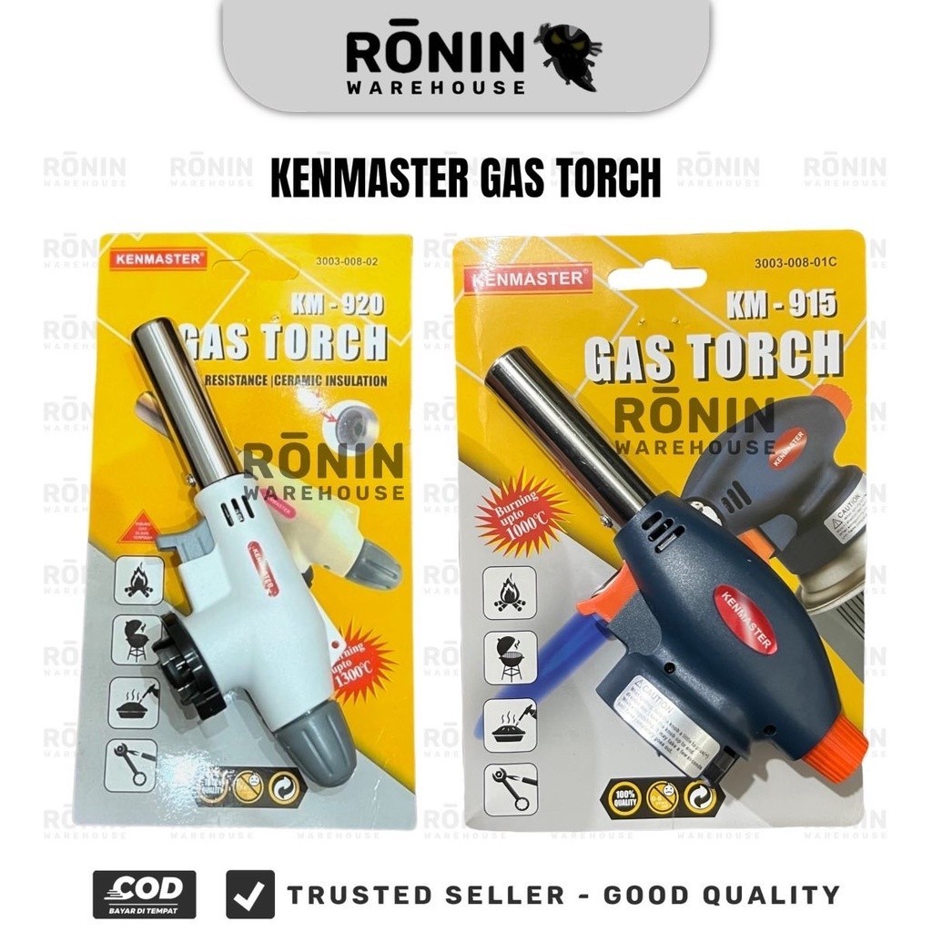 Jual KENMASTER Gas Torch Blow 915 920 Flame Gun Las Korek Api Portable ...