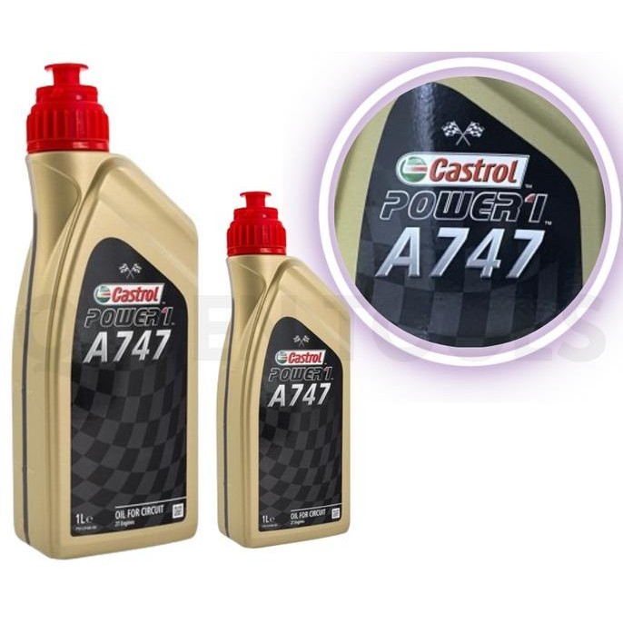 Jual Oli Samping Castrol A747 A 747 Oli Racing 2 Stroke 2 Tak ORIGINAL ...