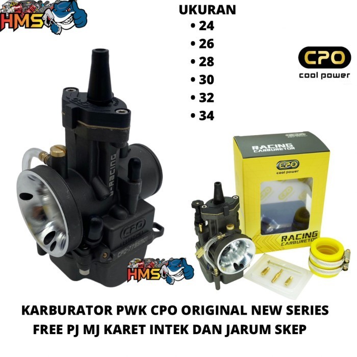 Jual KARBURATOR KARBU PWK CPO NEW SERIES GEN 2 ORI CPO 24 26 28 30 32 34 | Shopee Indonesia