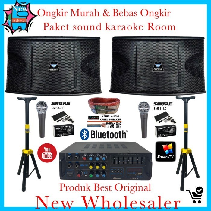 Jual PAKET KARAOKE RUMAHAN 10 INCH ADDONS SOUND SYSTEM SOUND PREMIUM 1 ...