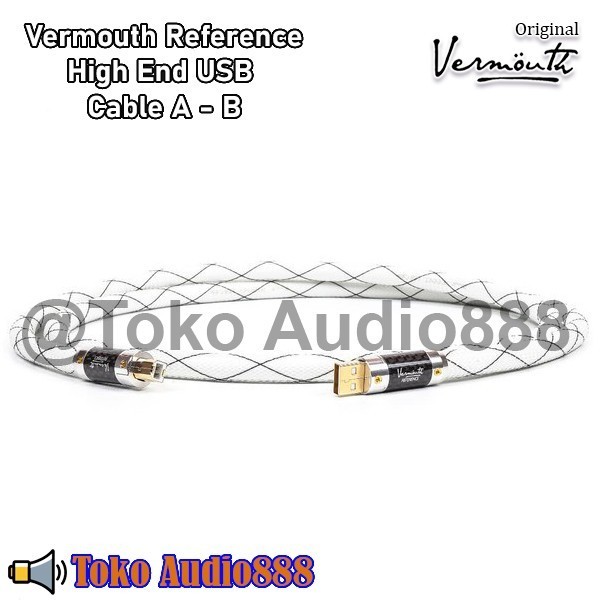 Jual Kabel USB A to B Vermouth Reference High End USB Cable A - B Type ...
