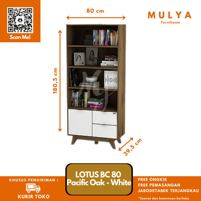 Jual Rak Buku Minimalis Modern/ Rak File/Lemari Pajangan/Bc 50 | Shopee ...