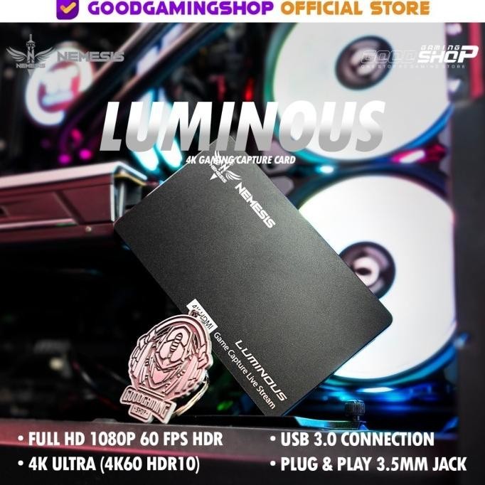 Jual NYK Nemesis LUMINOUS - Capture Card | Shopee Indonesia