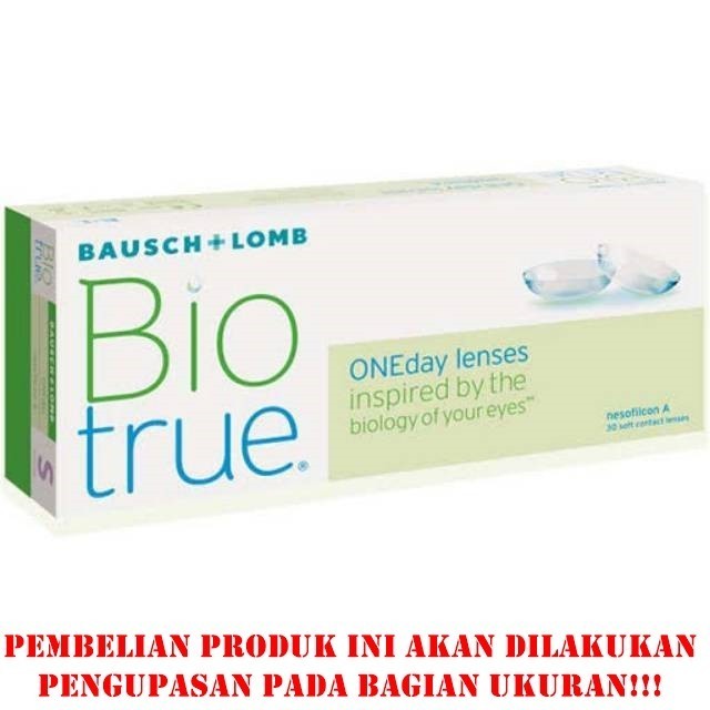 Jual Bio True Bausch & Lomb Harian Soflens Bening | Shopee Indonesia