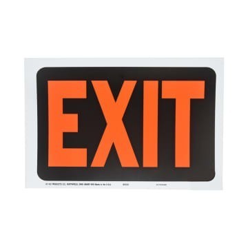 Jual Sign Board Label Exit 22X30 Cm Penanda Exit Tanda Keluar Best ...