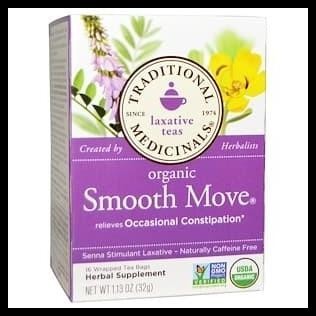 Jual Traditional Medicinals Organic Smooth Move Laxative 16 Tea Bags ...