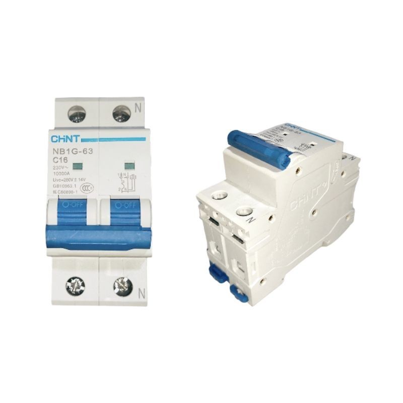 Jual MCB CHINT NB1G-63 C16 (230V - 10000A) | Shopee Indonesia