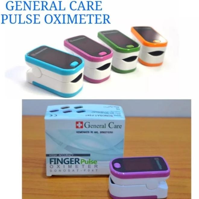 Jual Pulse Oximeter General Care / Alat Pengukur Saturasi Oksigen GC ...