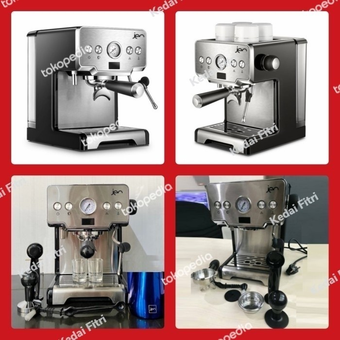 Jual JEN Mesin Espresso JEN Mesin Kopi Espresso JEN1688 Coffee Maker ...