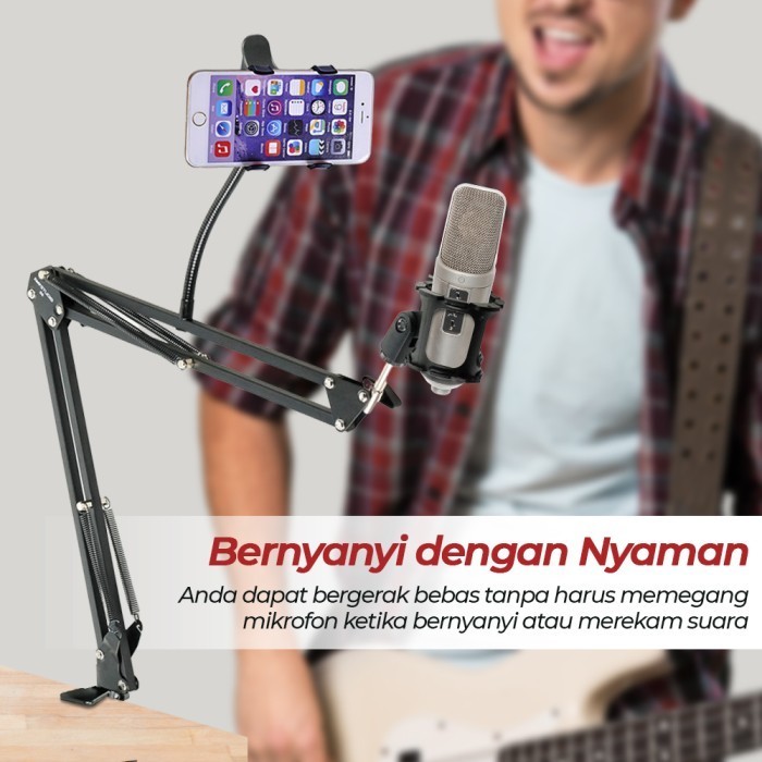 Jual Condenser Stand Holder 360 Lazypod Clamp - D6 | Shopee Indonesia