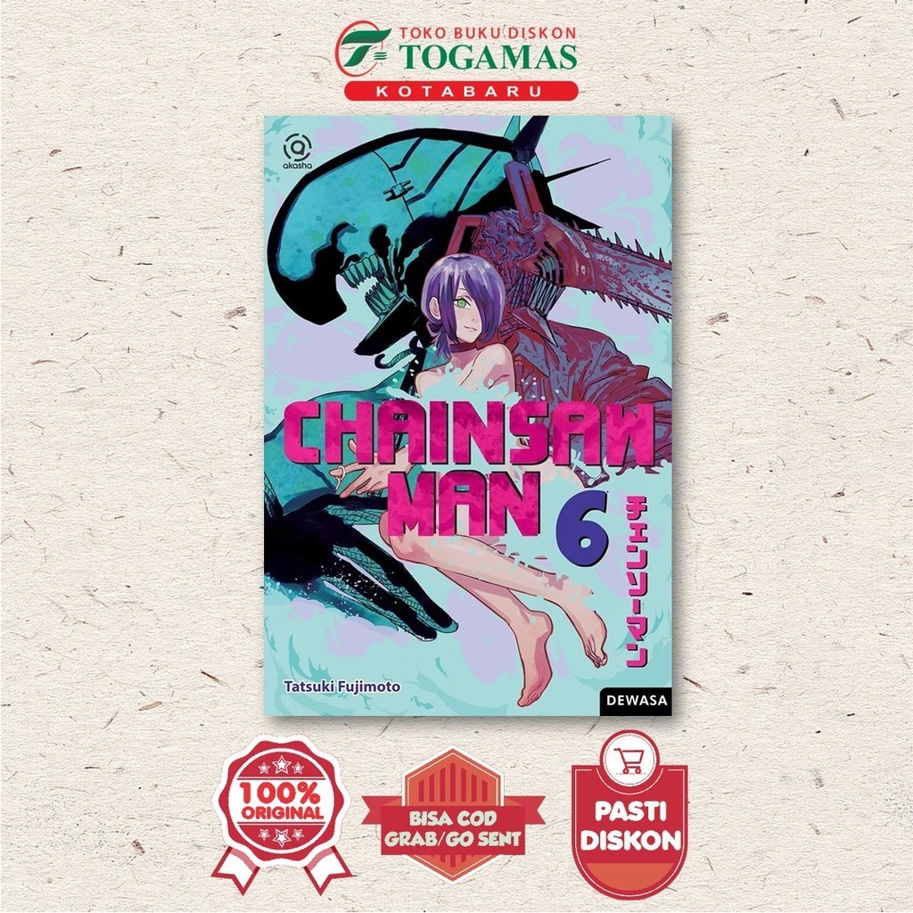 Jual Akasha: Chainsaw Man 06 - Tatsuki Fujimoto | Shopee Indonesia